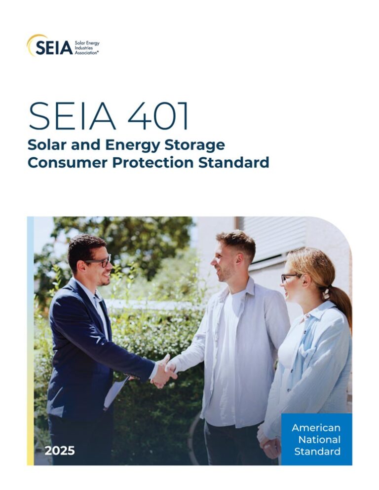 Home | SEIA Standards