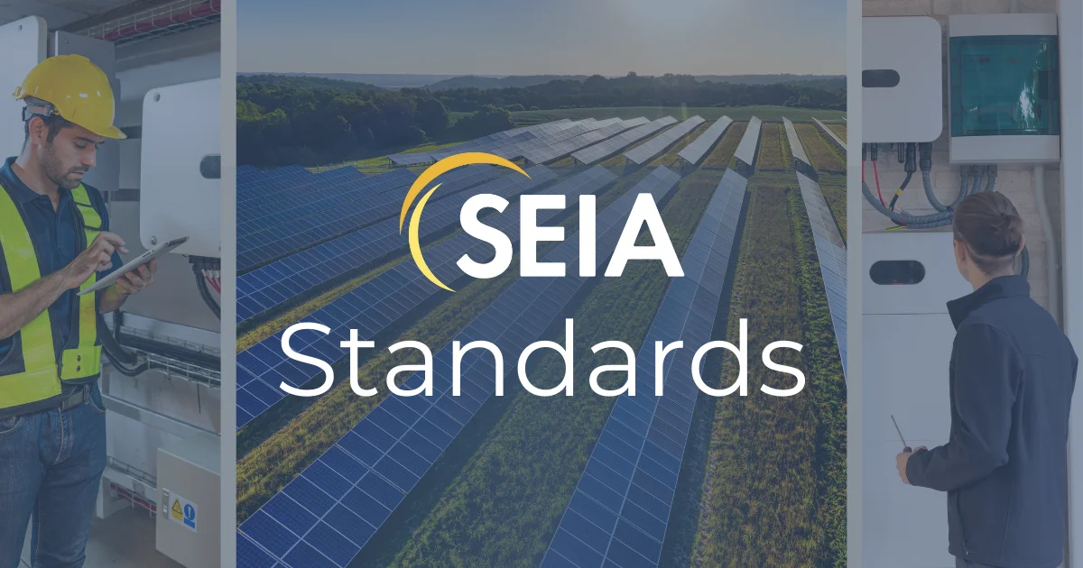 SEIA Certification | SEIA Standards